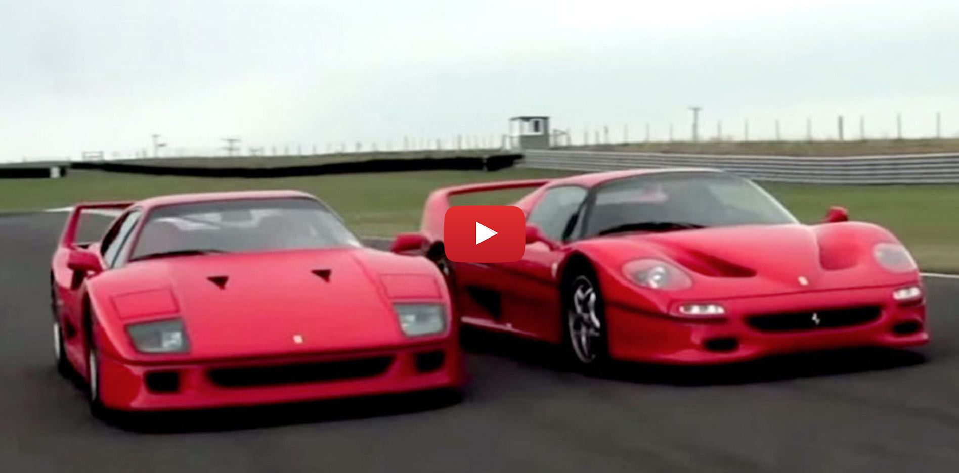 Ferrari F40 v Ferrari F50 In Detail By Chris Harris